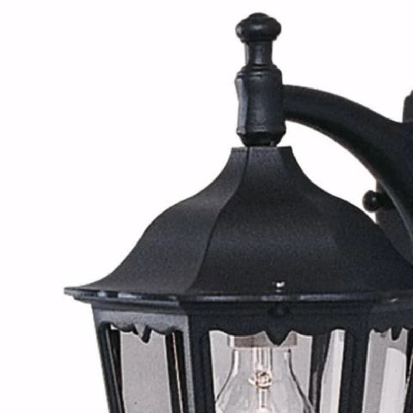 Black Outdoor Traditional Coach Down Lantern Wall Light IP44 – Discount ...
