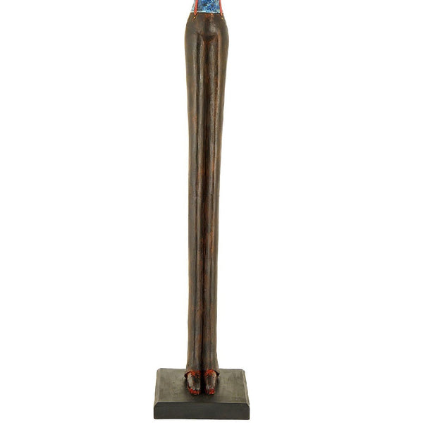 Britalia BR0265 Blue & Brown Resin Standing Jazz Trumpeter Musician Sc ...