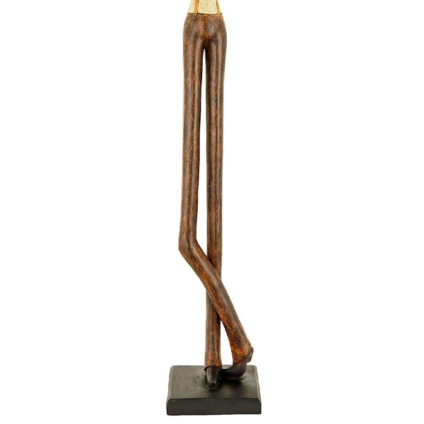 Britalia BR0266 Brown & Cream Resin Standing Jazz Guitarist Musician S ...